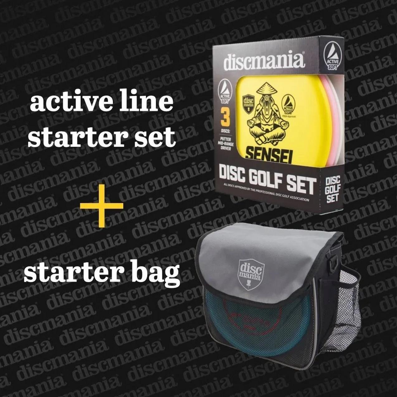 Discmania Active Line Soft Starter Set Combo with Bag – Chain Reaction ...
