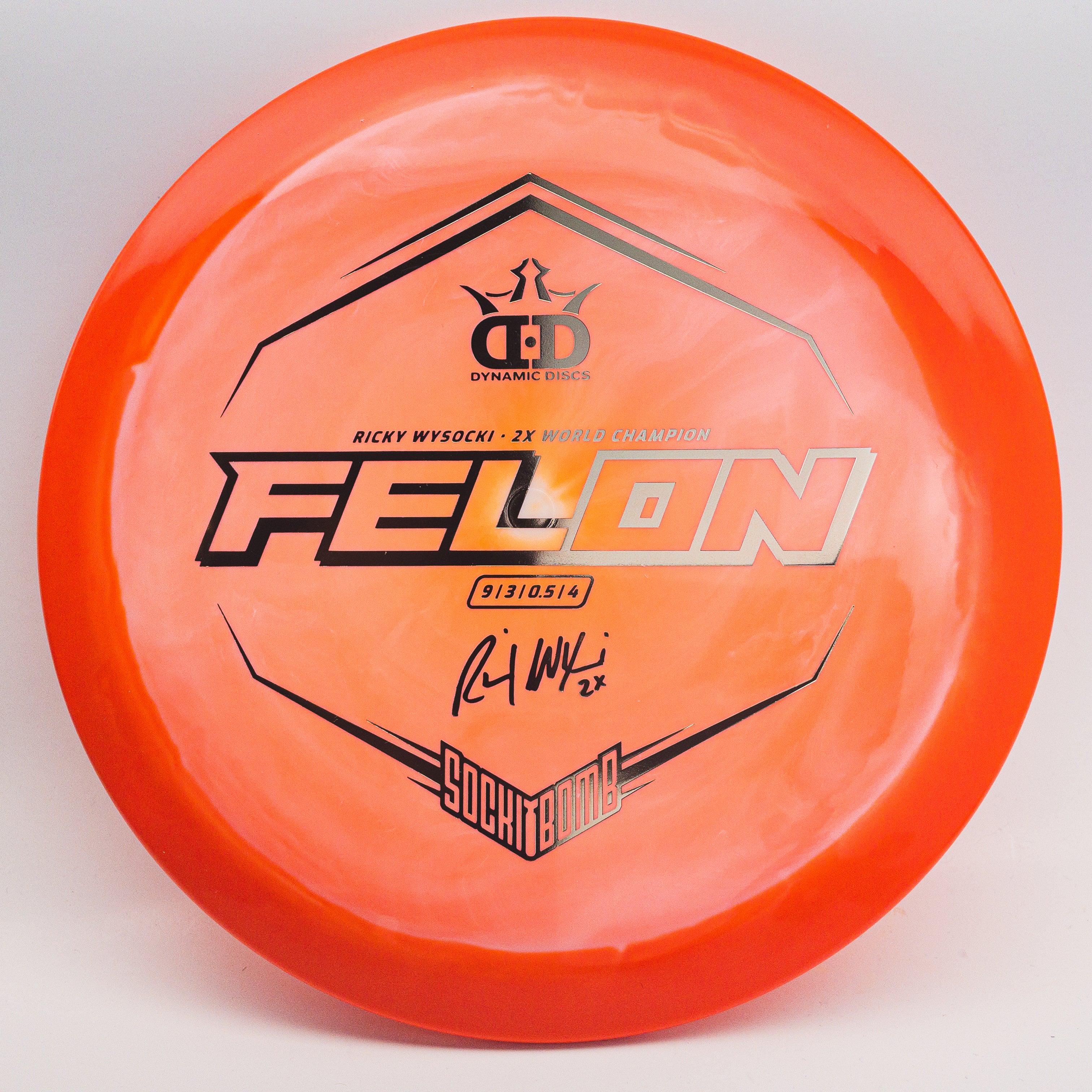 Dynamic Discs Fuzion Orbit Felon - Ricky Wysocki – Chain Reaction Disc ...