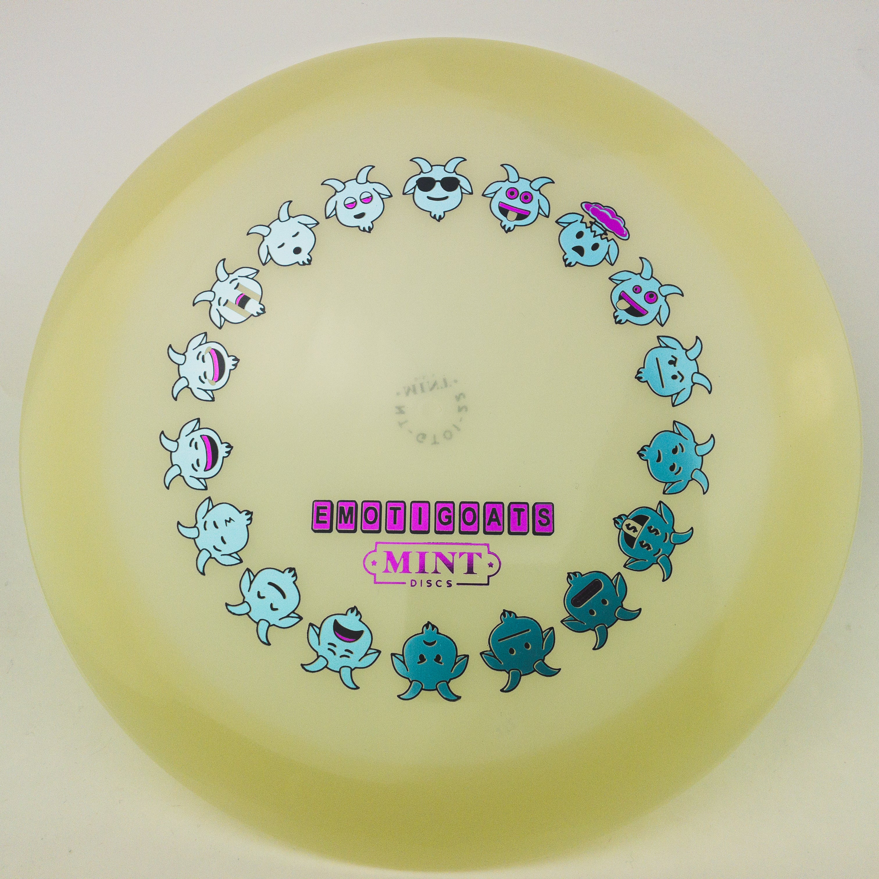 Mint Discs Nocturnal Glow Goat - Emotigoats – Chain Reaction Disc Golf ...