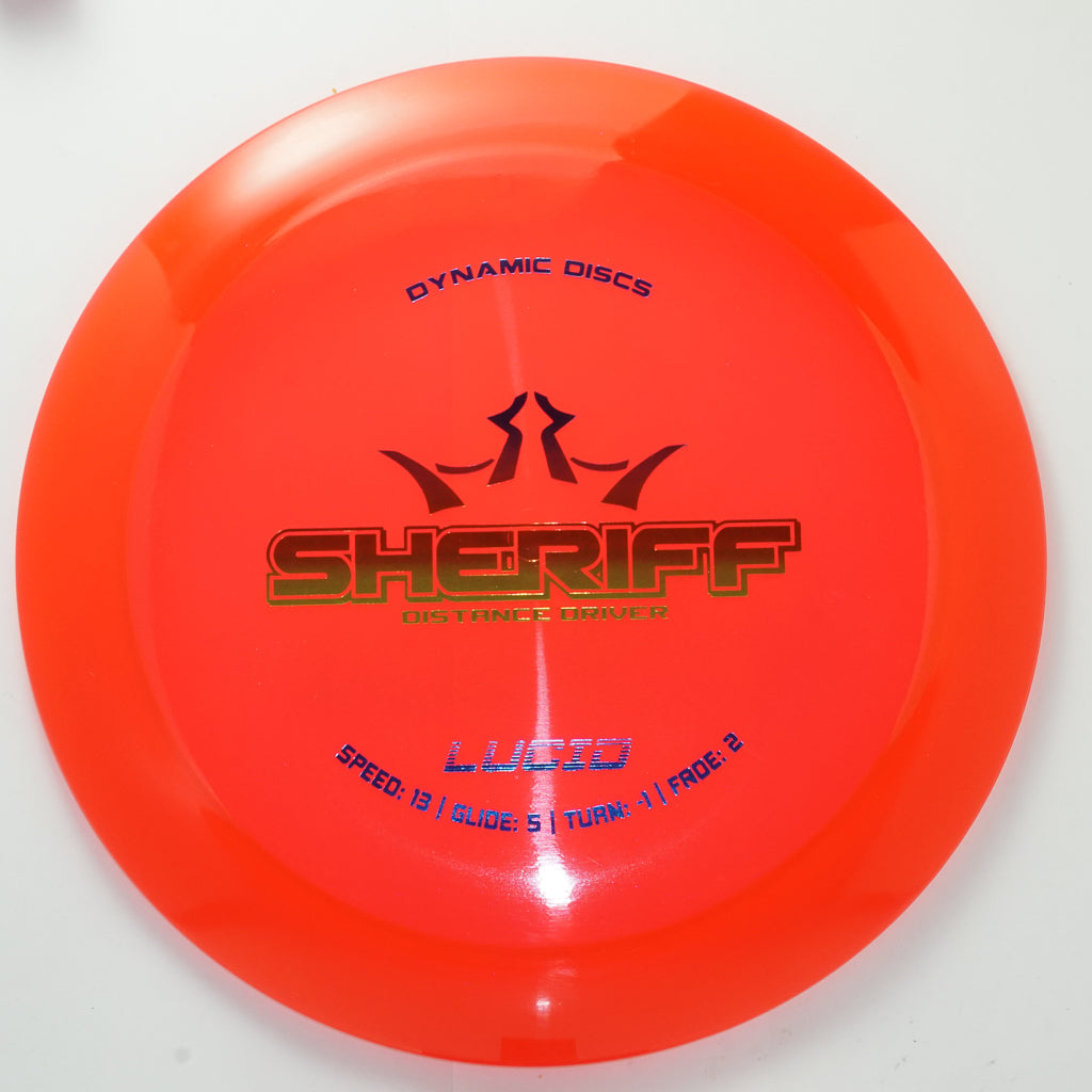 Dynamic Discs Lucid Sheriff – Chain Reaction Disc Golf Supply