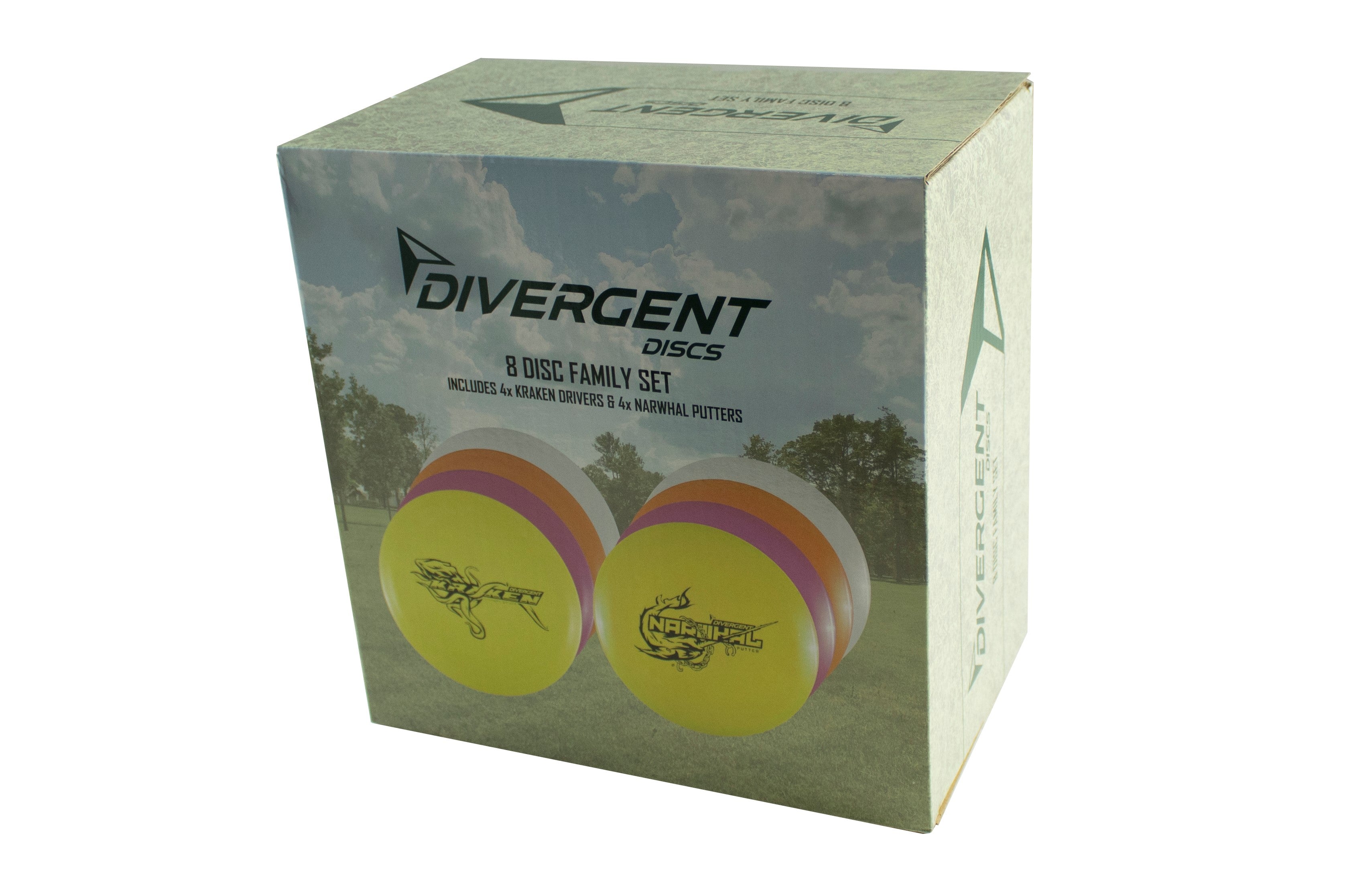Divergent Discs Family Pack Starter Set – Chain Reaction Disc Golf Supply